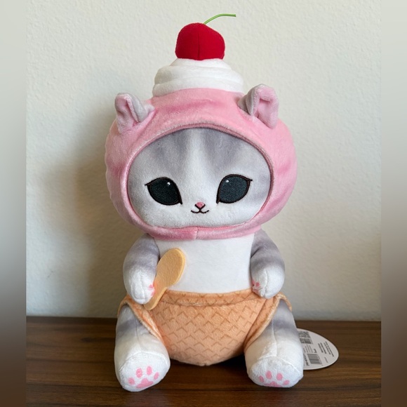 Mofusandcats | Toys | New Set Of 2 1 Inch Mofusand Ice Cream Meow ...